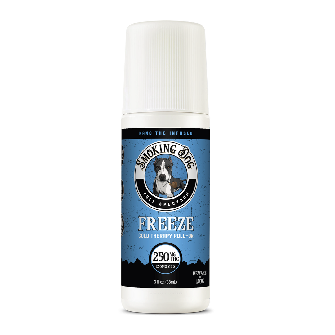 Cold Therapy Nano Delta-8 Freeze Roll-On | Smoking Dog – CBD Living